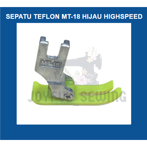 Jual Sepatu Teflon MT-18 Hijau Grade AAA Sepatu Teflon Mesin Jahit ...