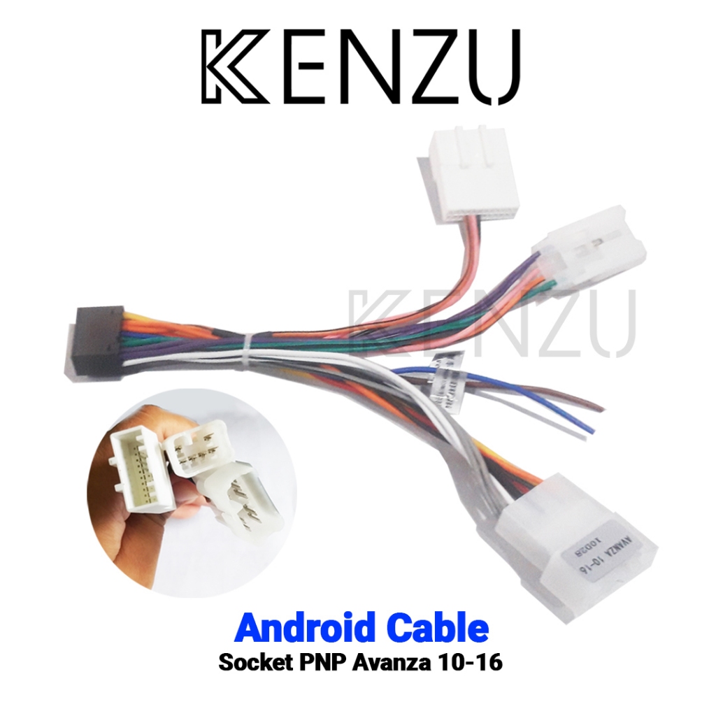 Jual Soket / Kabel Plug n Play Kenzu Head Unit Android Ke Mobil ...