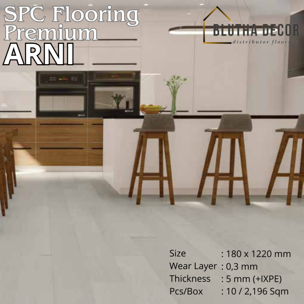 Jual SPC Flooring Premium + Foam Underlayer IXPE tebal 5mm - HARGA ...
