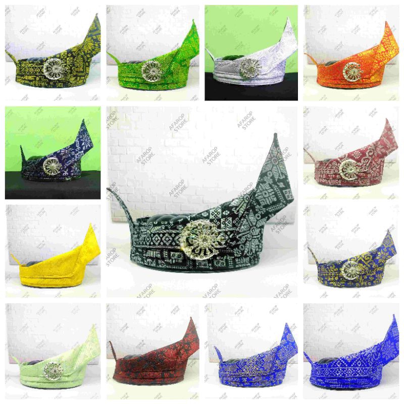 Jual TANJAK MELAYU FULL SONGKET PREMIUM MODEL IKAT PANGLIMA | Shopee ...