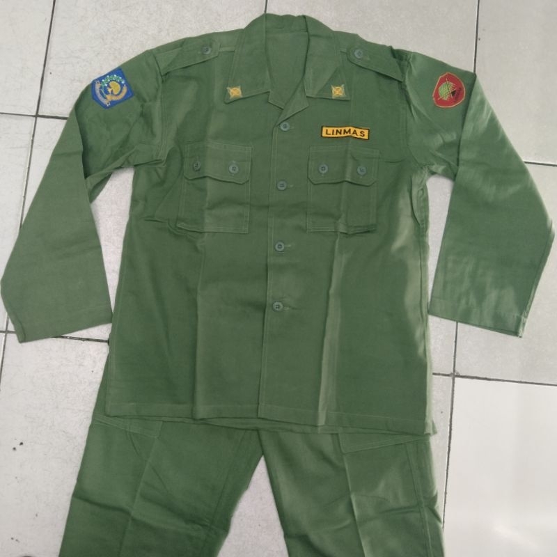 Jual Seragam PDL Hansip|Seragam Linmas|Topi Hansip Linmas|Kaos Hansip ...