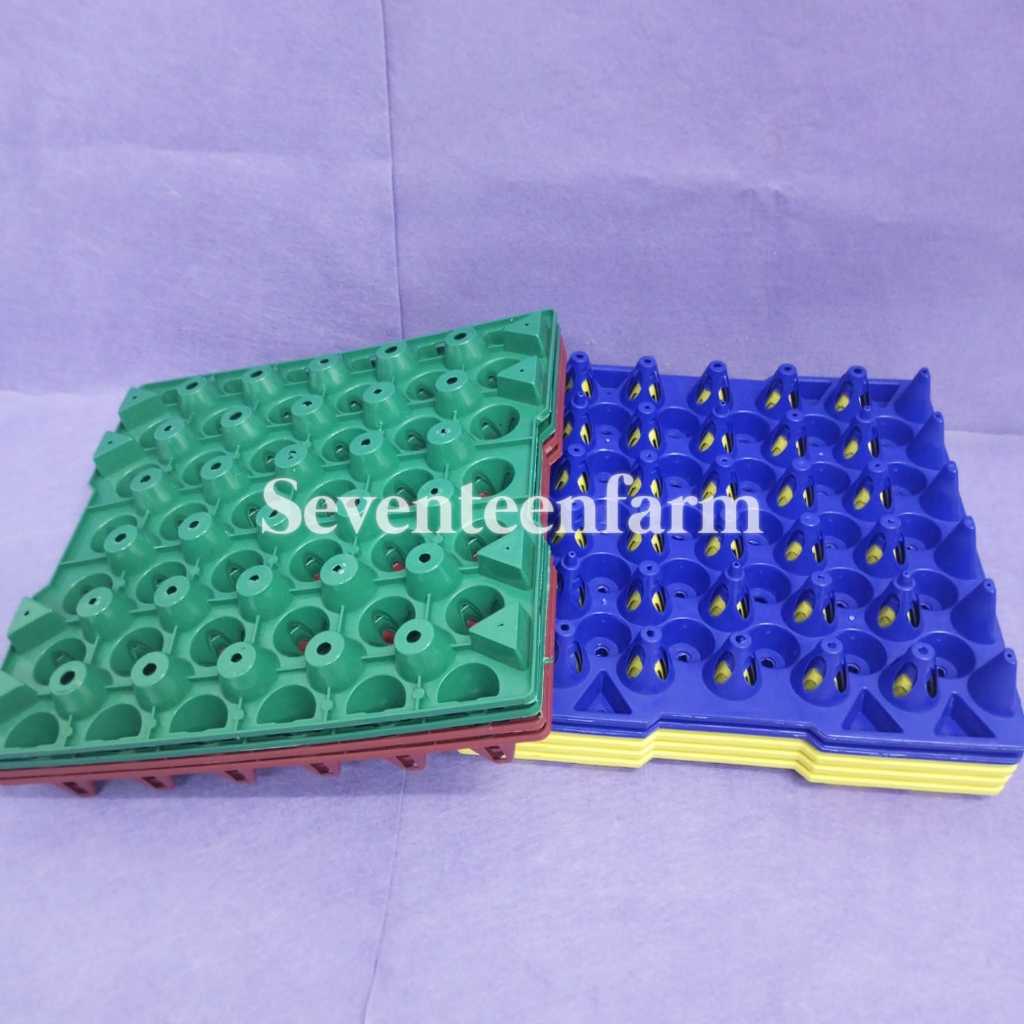 Jual EGGTRAY PLASTIK 50PCS /TEMPAT TELUR/ WADAH TELUR/ EGG TRAY ...