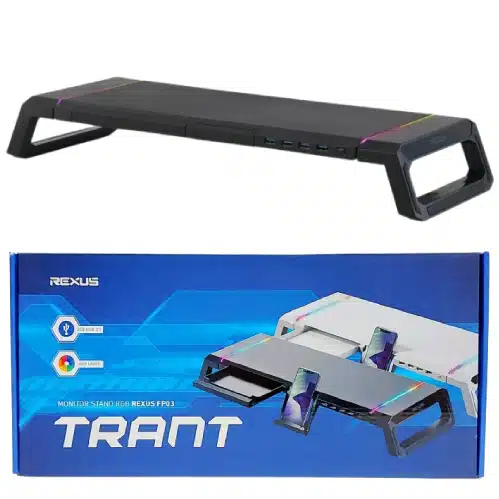 Jual Rexus Trant Monitor Stand RGB FREE Bundling | Shopee Indonesia