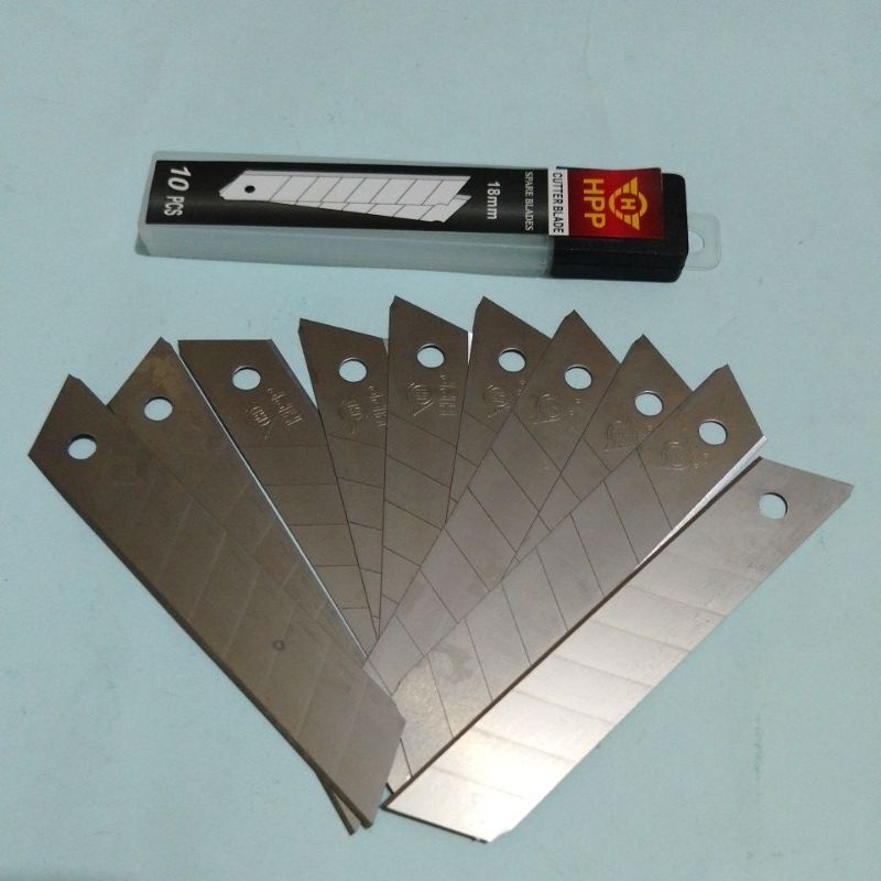 Jual isi cutter besar/isi pisau cutter/mata cutter(harga per selongsong ...