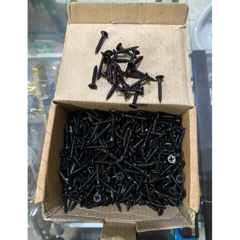 Jual SEKRUP GIPSUM / SEKRUP GYPSUM / DRYWALL SCREW 1 INCH | Shopee ...