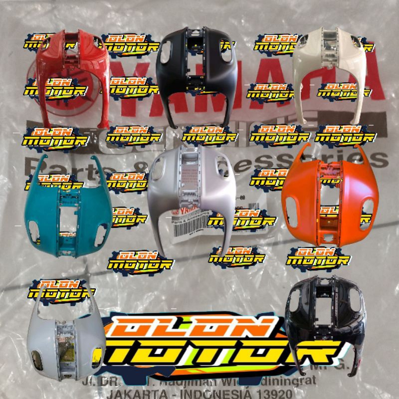 Jual LEG SHIELD 1, COVER TAMENG DEPAN YAMAHA FAZZIO 125 2021 2022 ...