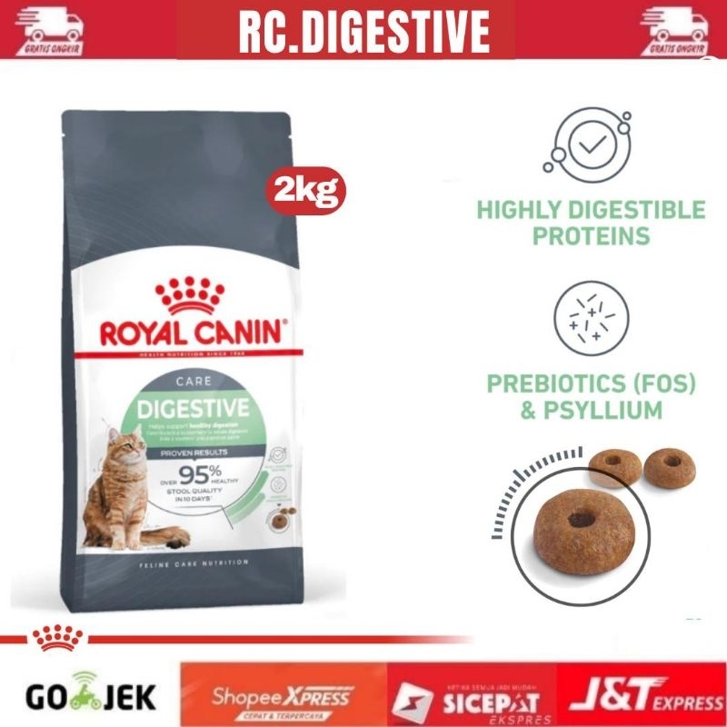 Jual Royal Canin Digestive Care Makanan Kucing Dewasa 2kg | Shopee ...