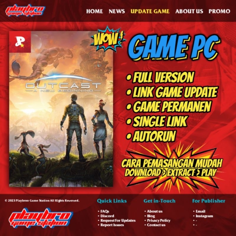 Jual Outcast A New Beginning - Game PC/Laptop (Download to Play Bro ...