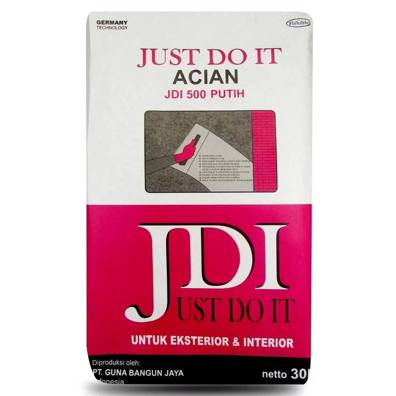 Jual LEMKRA JDI 500 SKIM COAT ACIAN PUTIH-30KG | Shopee Indonesia