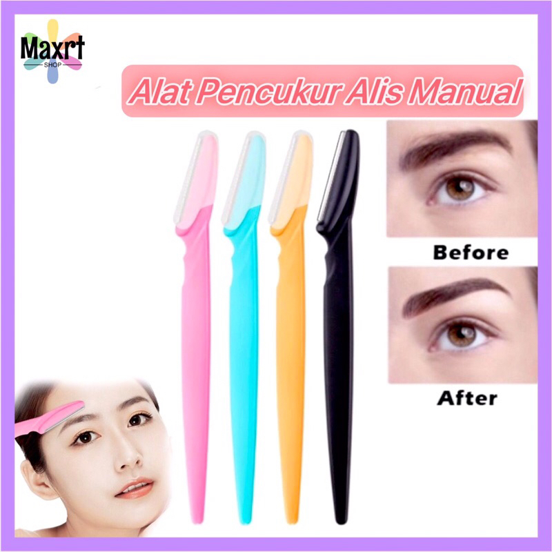Jual Alat Pencukur Alis Eyebrow Trimmer / Pisau Cukur Kumis / Alat ...