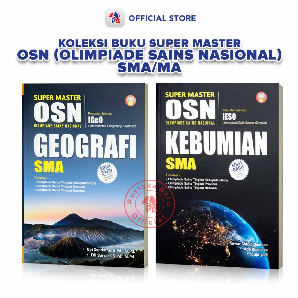 Jual Buku Olimpiade Sains Nasional (OSN) SMA Super Master OSN Geografi Dan Kebumian Edisi Baru ...