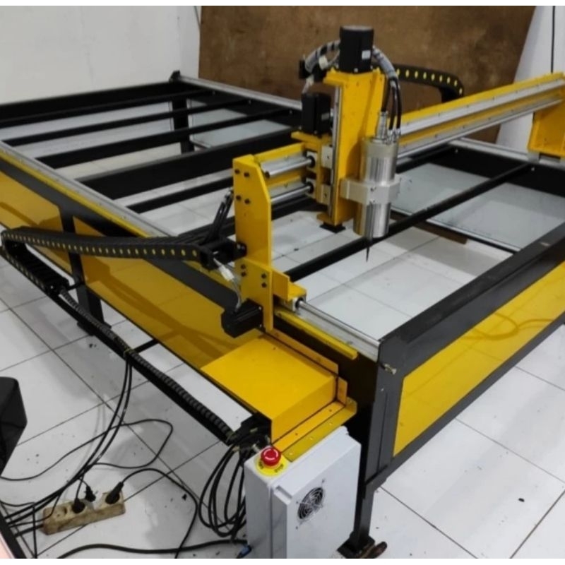Jual mesin cnc router profesional ukuran kerja 122x244 1 lembar utuh | Shopee Indonesia