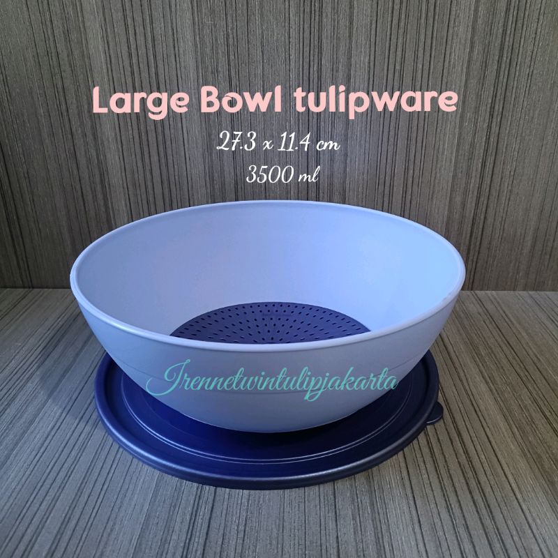 Jual LARGE BOWL TULIPWARE 3500 ml | Shopee Indonesia