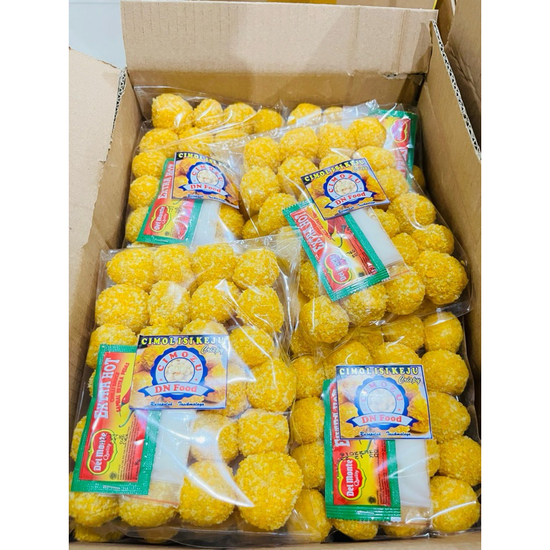 Jual Cimol Crispy isi keju (isi 24) | Shopee Indonesia
