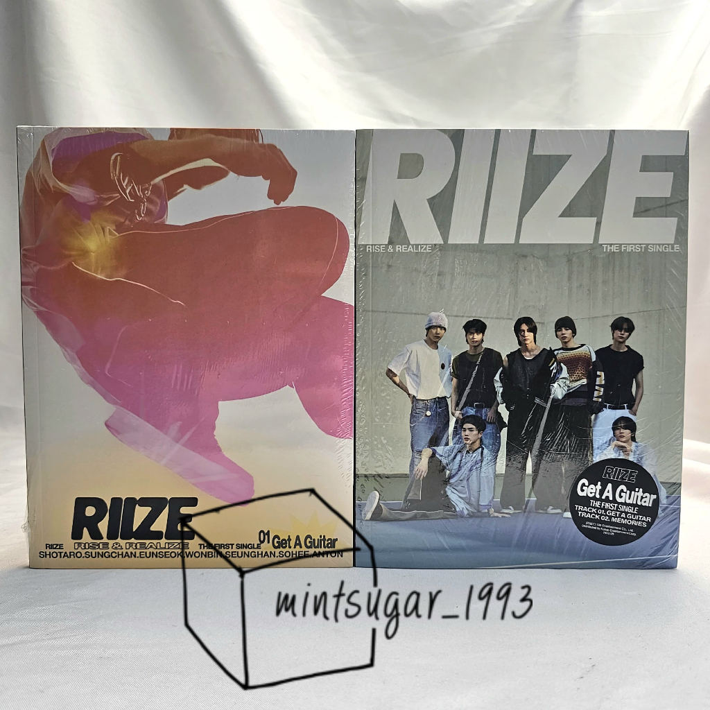 Jual [ READY STOCK SEALED NEW OFFICIAL ] RIIZE - The 1st Single Album [ Get A Guitar ] FIX ...