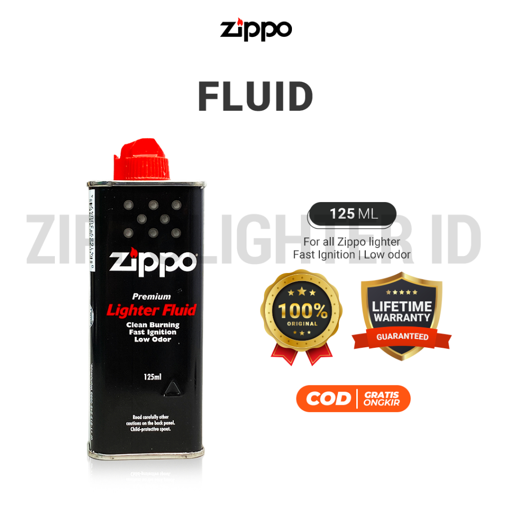 Jual Zippo Fluid 125 ML │Minyak Zippo 125 ML | Shopee Indonesia