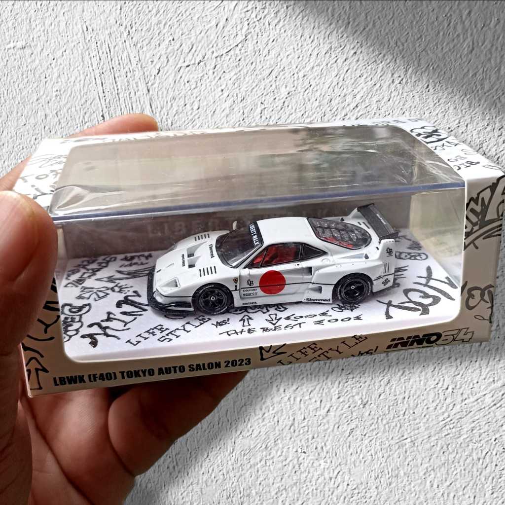 Jual Inno64 LBWK Ferrari F40 Tokyo Auto Salon 2023 White (SEGEL) ada ...