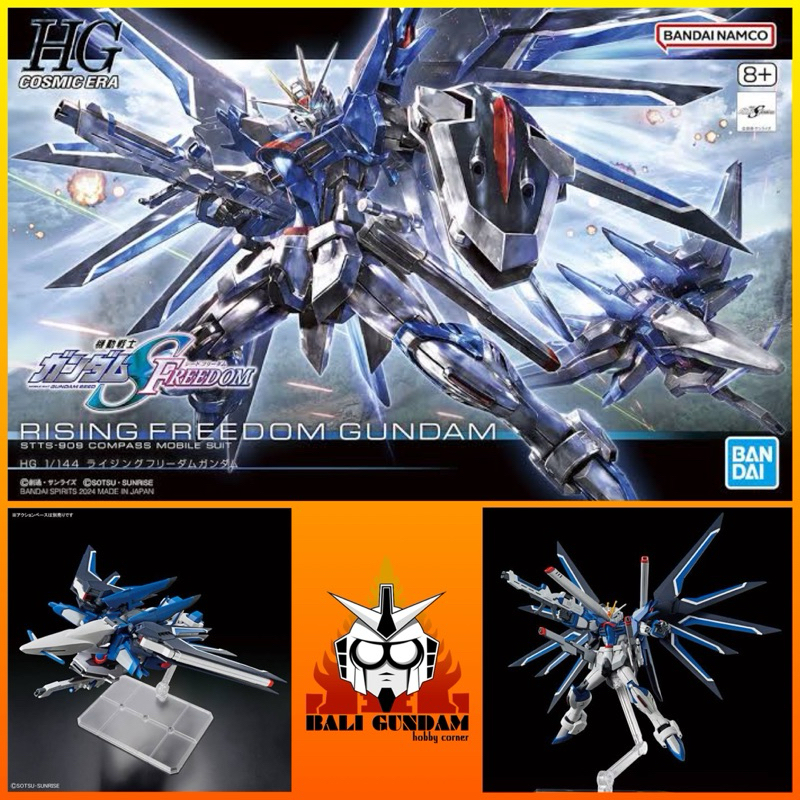 Jual HG 1/144 STTS-909 RISING FREEDOM GUNDAM Bali Gundam Hobby Corner Bandai Original | Shopee ...