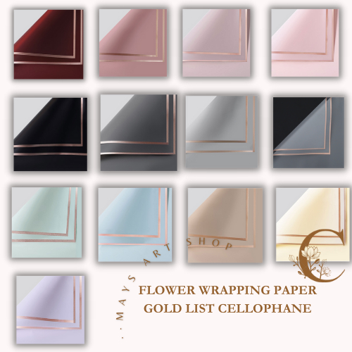 Jual [1 Pak 20 Lembar] Kertas Buket Bunga 1 Pak - Flower Wrapping Paper ...