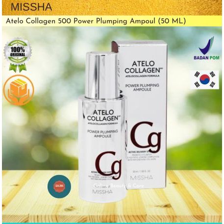 Jual Missha - Atelo Collagen 500 Power Plumping Ampoul (50 ML) | Shopee ...