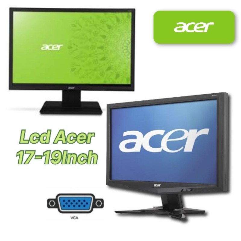 Jual MONITOR ACER 19inch WIDE LIKENEWW MULUS DAN BERGARANSI | Shopee ...