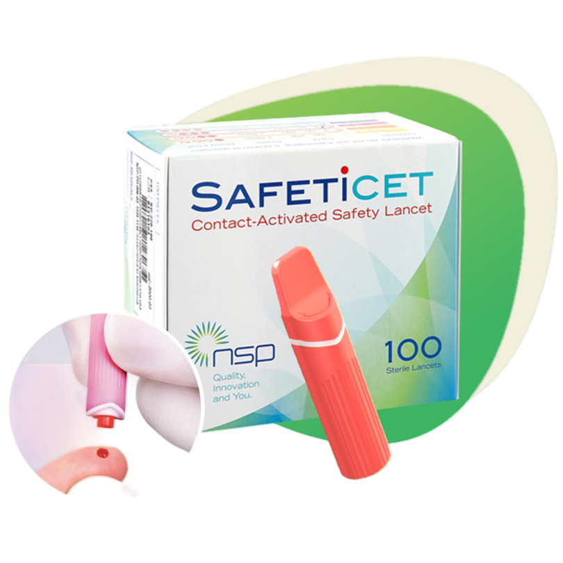 Jual BLOOD LANCET SAFETY - SAFETICET SC-200B 17G MERAH TERANG | Shopee ...