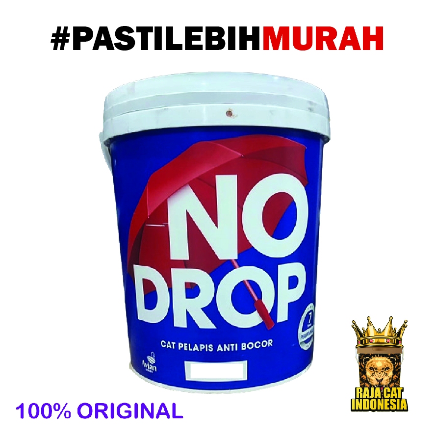 Jual Cat Tembok Anti Bocor Kedap Air Avian No Drop Semua Warna 20 Kg ...