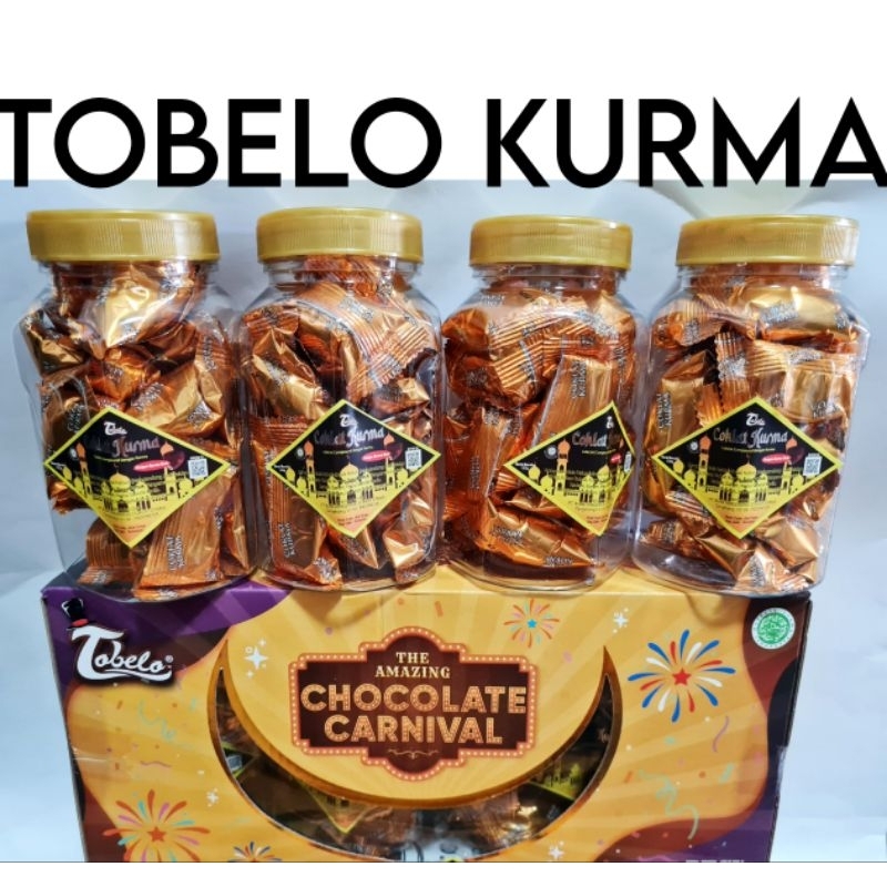 Jual Tobelo Kurma Carnival Edition Cokelat isi kurma 1DUS isi 4toples ...
