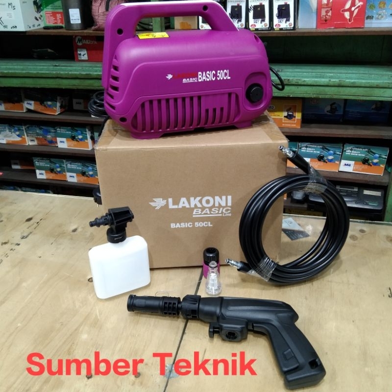 Jual LAKONI BASIC 50CL JET CLEANER mesin steam cuci mobil AC High ...