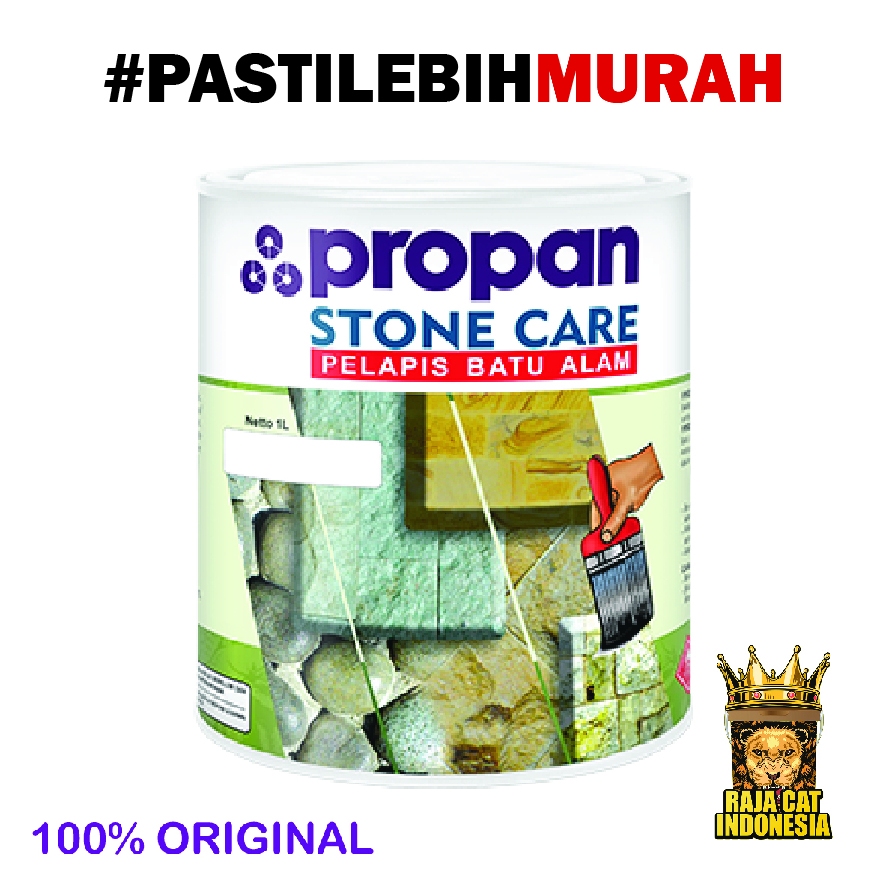 Jual Cat Pelapis Batu Alam Propan Coating Stone Care Clear 1L | Shopee ...