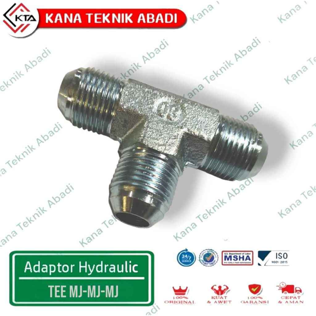 Jual HFTL Fitting TEE-JICxJICxJIC /MJ x MJ x MJ Berbagai ukuran ...