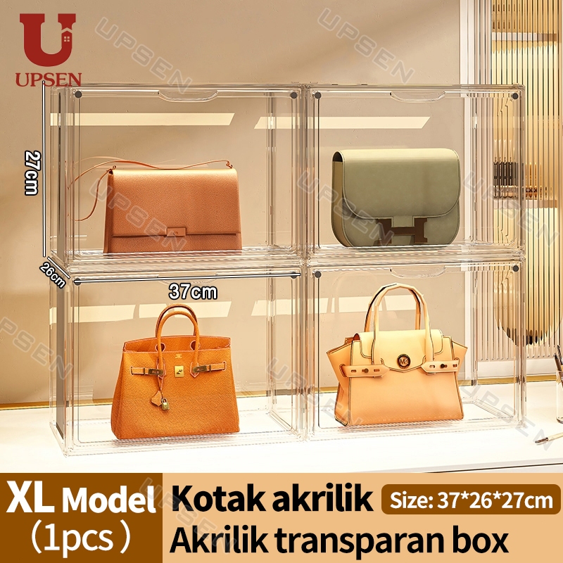 Jual Acrylic Transparent Storage Display Box/ Acrylic Box Transparent ...