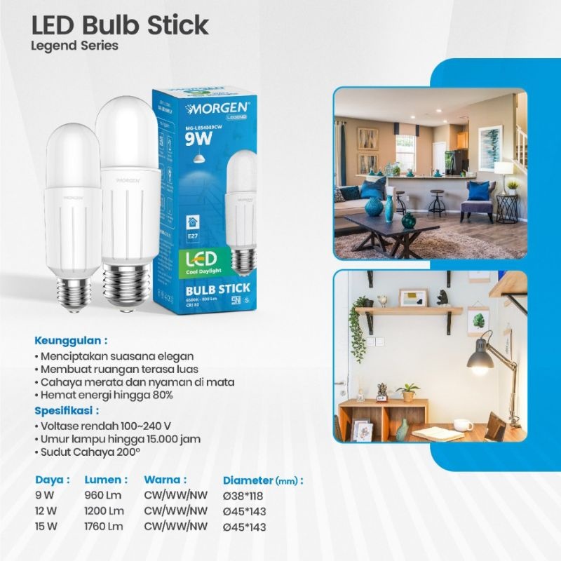Jual Led Stick Philips 5,5w / 7,5w / 9,5w Lampu Philips Stik Led ...