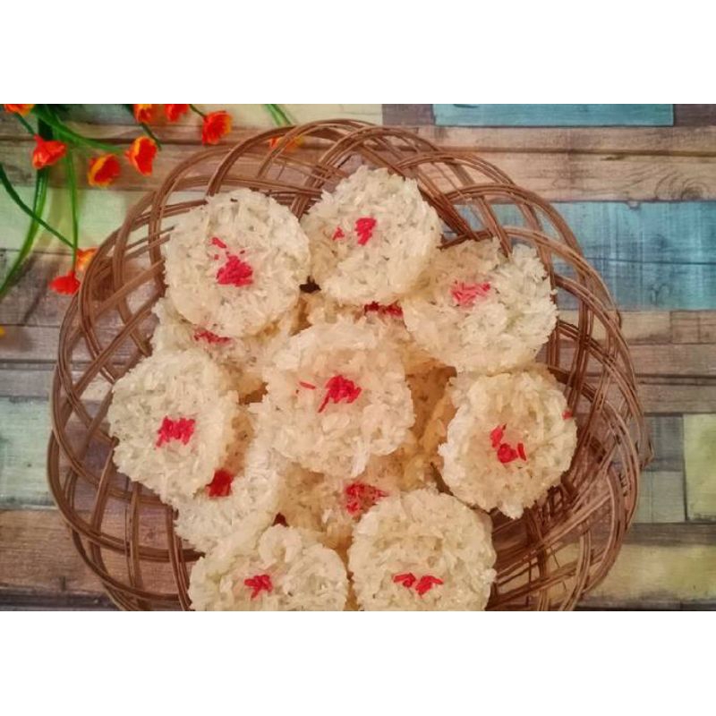 Jual RENGGINANG ASLI PULUT PUTIH TRADISIONAL MBAH SATAM 1 KG #snack # ...