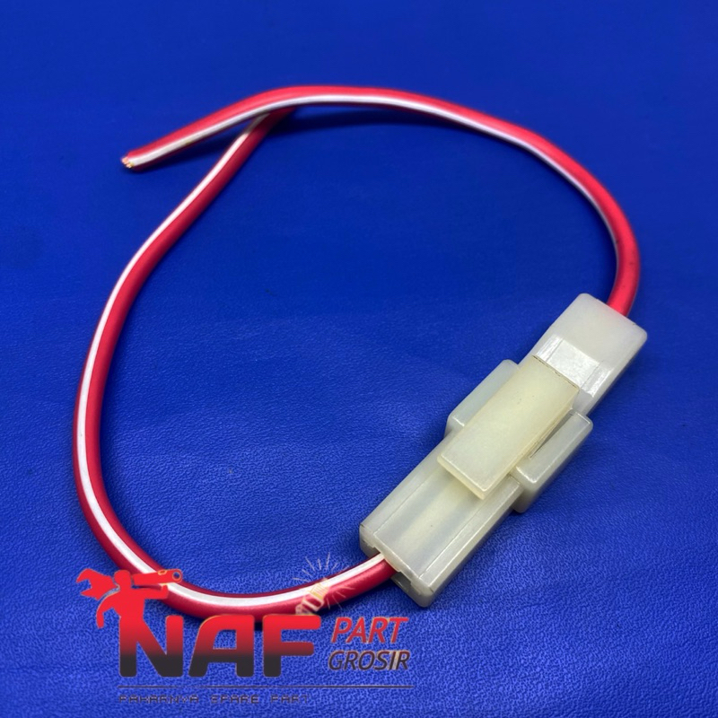 Jual SOKET SAMBUNG KABEL PIN 1 BESAR JUMBO KABEL 3MM ORIGINAL UNIVERSAL ...