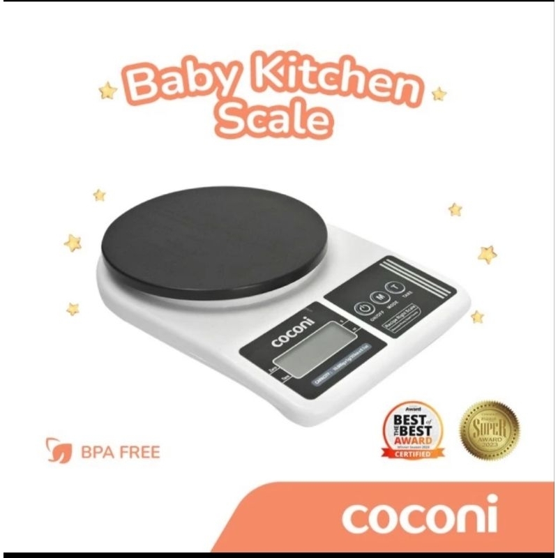 Jual Coconi Recipe Right Baby Kitchen Scale - Timbangan Digital MPASI ...