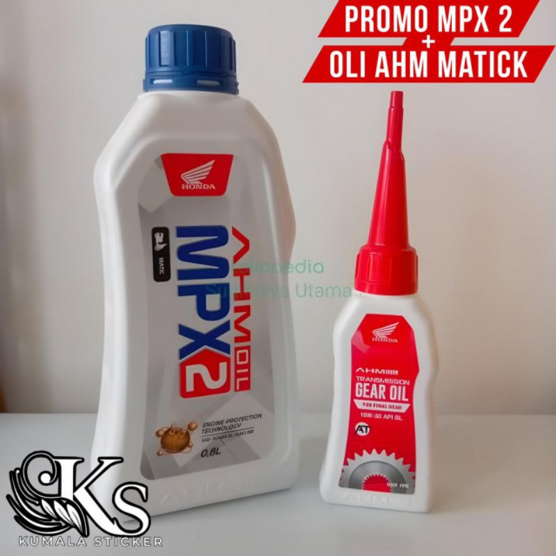 Jual OLI MPX 2 MATIC 800ML OIL MPX2 0.8L KEMASAN BARU | Shopee Indonesia