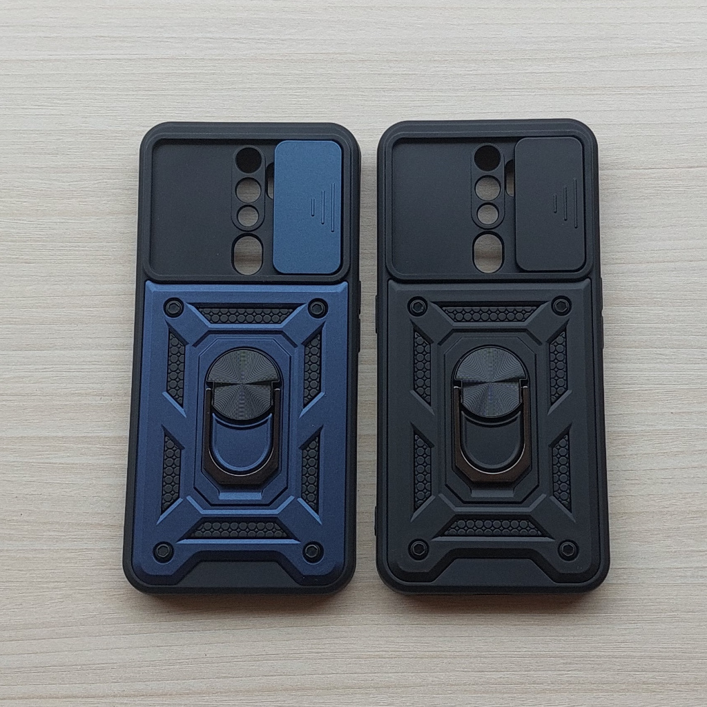 Jual Armored Case Oppo A9 2020 A5 2020 / casing hard lens cover ring ...