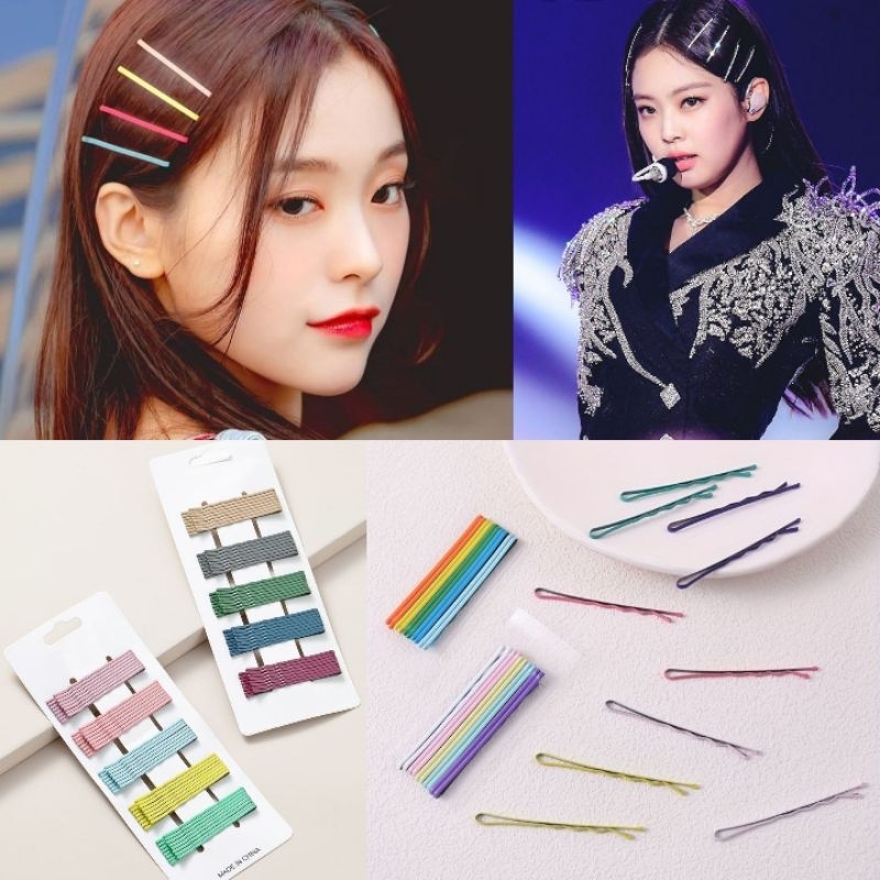 Jual 18pcs Jennie Hairpin Set | Jepitan Pin Rambut Pastel Korea Idol ...