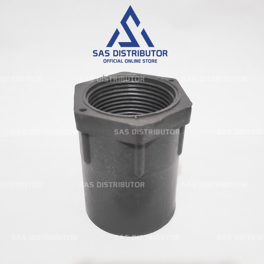 Jual Sok Drat Dalam 1 1/4" inch AW Superlon / SDD 1 1/4" inch PVC ...
