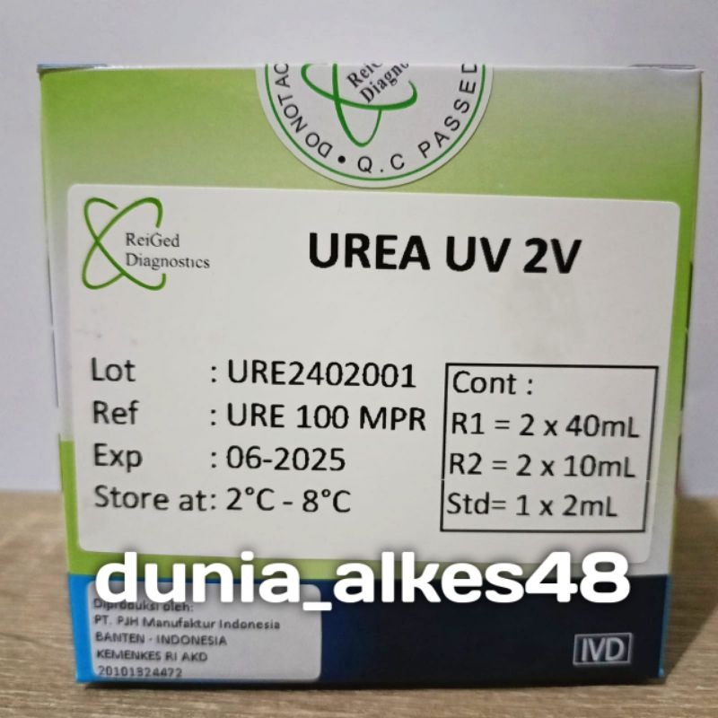 Jual Reagen Urea 2x50 ml Reiged Diagnostics | Shopee Indonesia