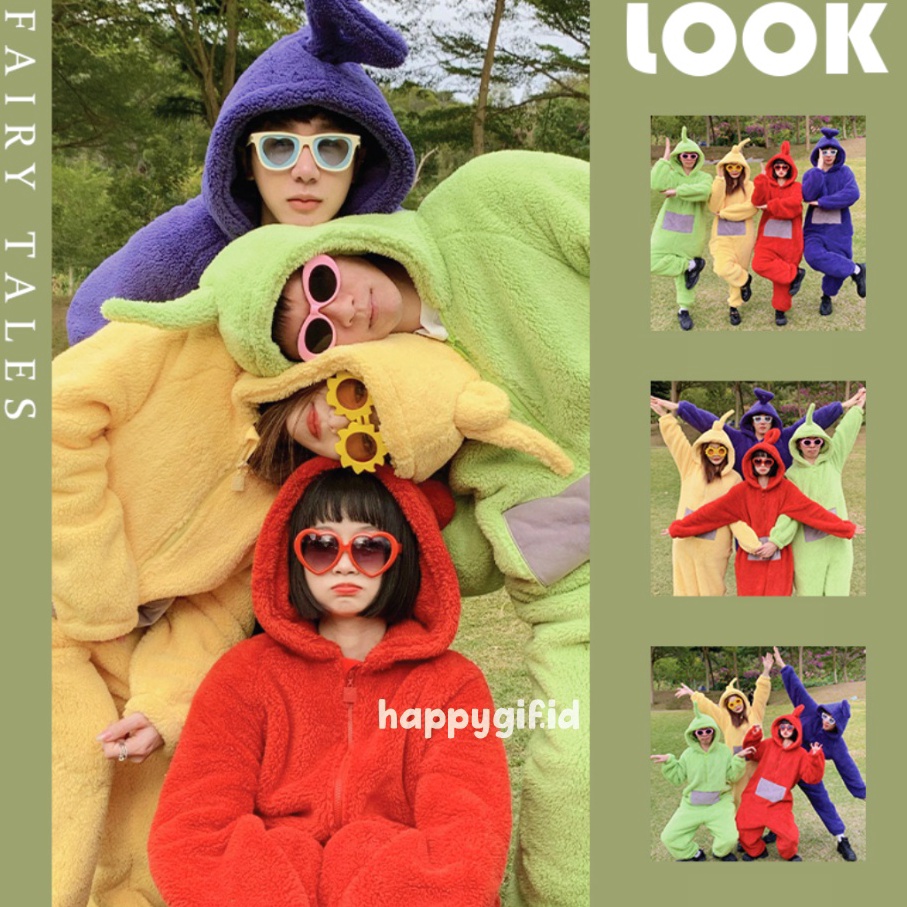 Jual Spesial Edition TELETUBBIES DIPSY LALA POO PO ONESIE BAJU TIDUR ...