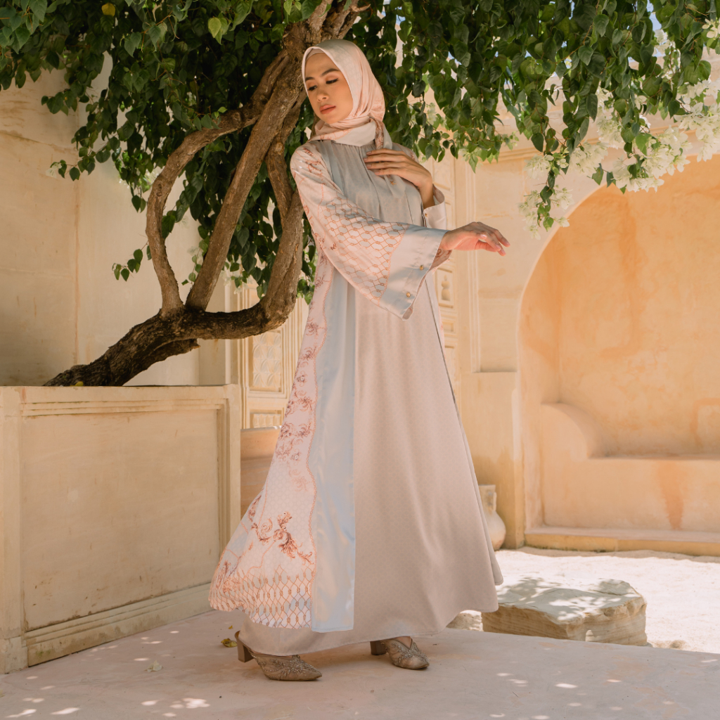 Jual Kimmyra - Nafesa Dress Seasalt | Long Dress | Exclusive Pattern ...