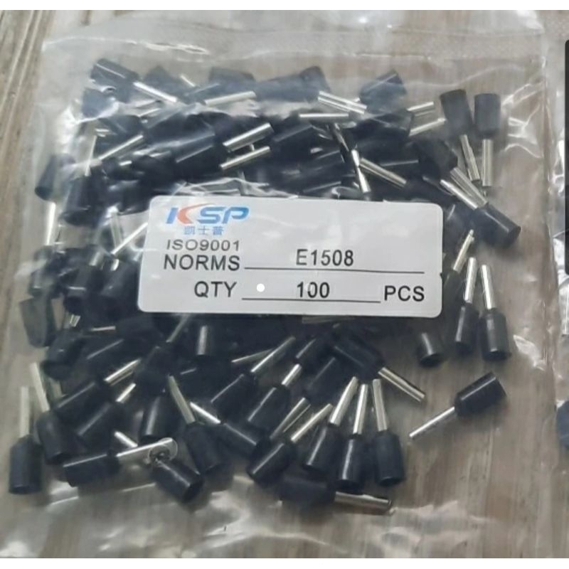 Jual Skun Kabel Ferrules / End Sleeve 1.5mm Ferules 1.5 mm / Skun Tusuk ...