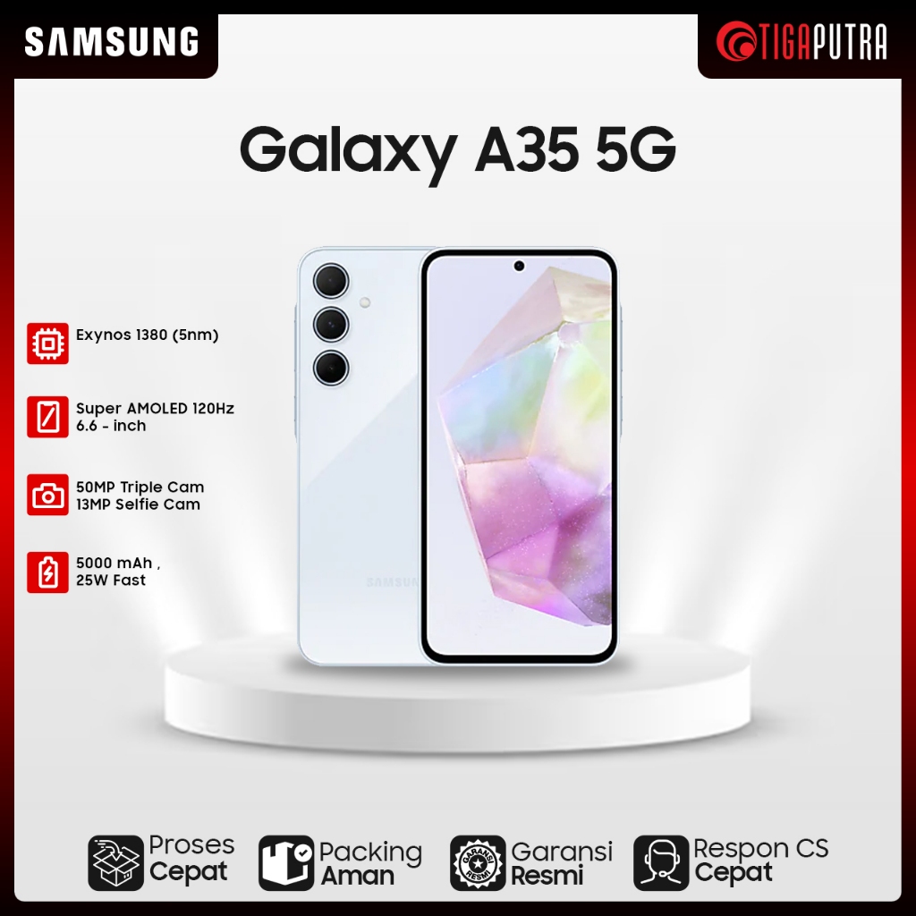 Jual Samsung Galaxy A35 5G (Ram 8GB, Rom 256GB, Super AMOLED 120Hz) | Shopee Indonesia