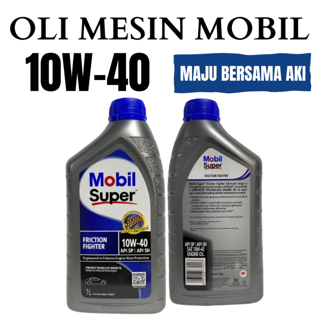 Jual OLI MOBIL SUPER 10w 40 API SP kemasan 1 liter | Shopee Indonesia
