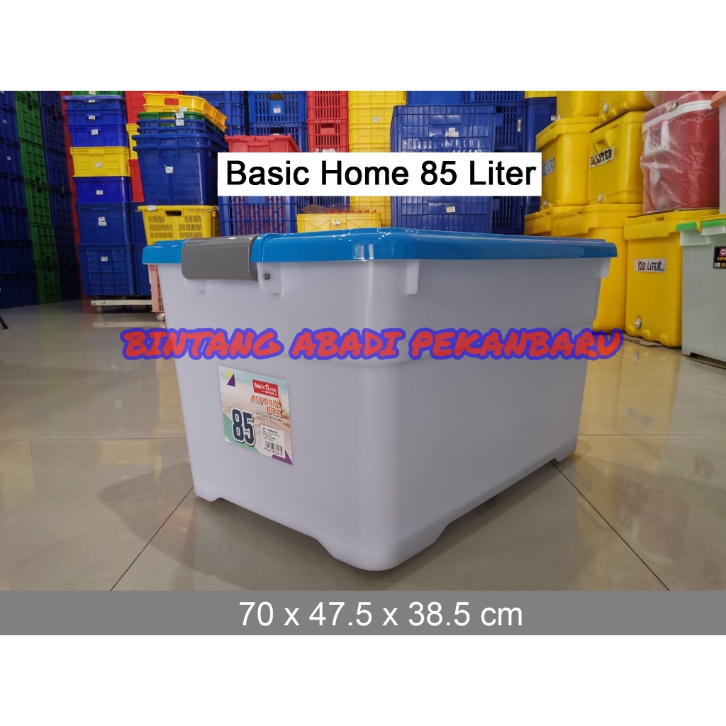 Jual CONTAINER BOX 85L ASTORIA BOX BVC - 7 BASIC HOME BY LION STAR / KONTAINER BOX KOTAK PLASTIK ...