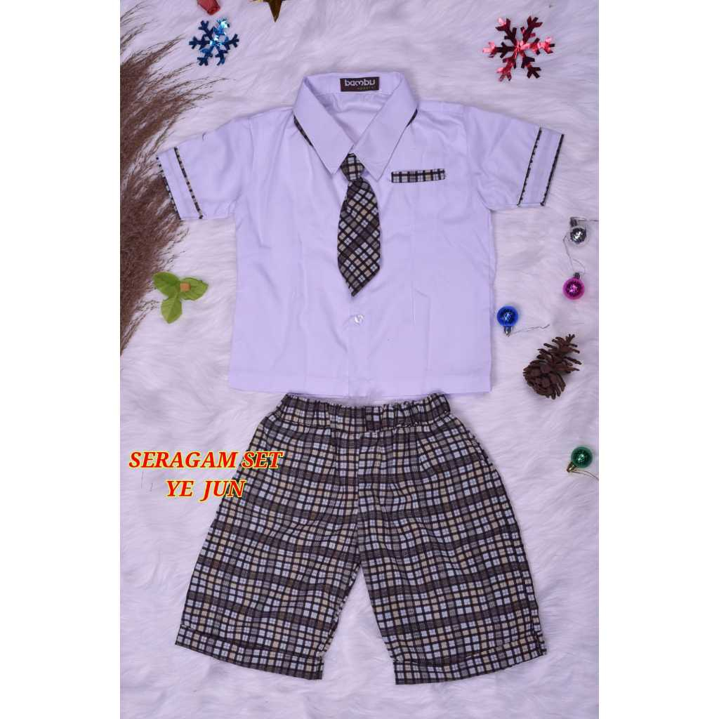 Jual SET SERAGAM YE JUN / SERAGAM TK / SERAGAM SD | Shopee Indonesia