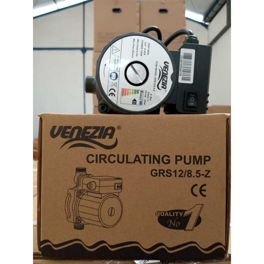Jual POMPA PENDORONG VENEZIA GRS 12 / 8.5Z SIRKULASI BOOSTER PUMP ...