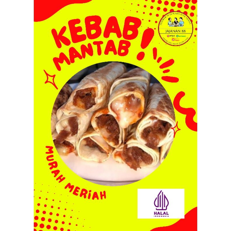 Jual VIRALLLLL!!! KEBAB MINI 100% DAGING KEBAB ASLI ISI 10 | Shopee ...